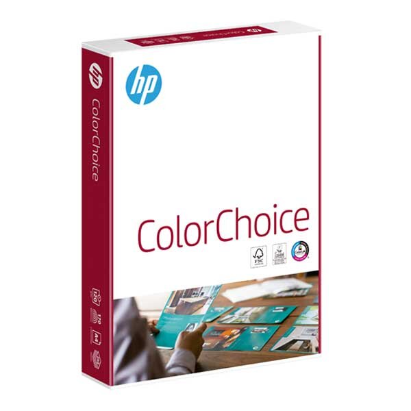 HP ColorChoice Papier Laser couleur extra blanc A4 120g - 1 Palette (80 ...