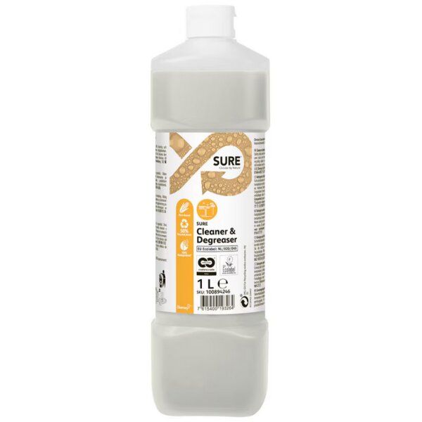 SURE Fettlöser "Cleaner & Degreaser", 1 Liter | Internetstore.ch