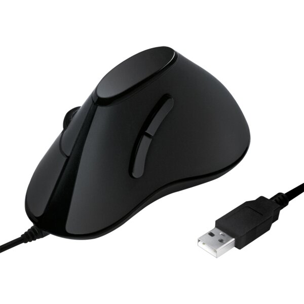 LogiLink Optische Maus Ergonomic Vertical, kabelgebunden | Internetstore.ch