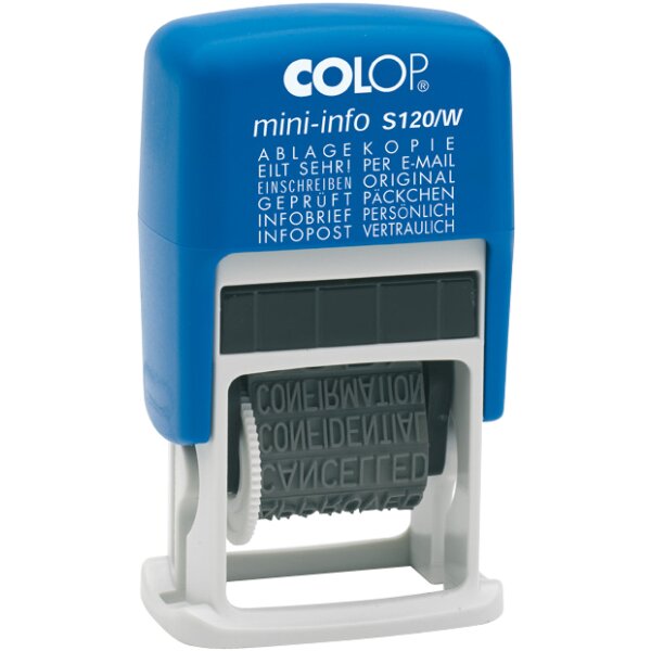 COLOP Wortbandstempel Mini Dater S120 W | Internetstore.ch