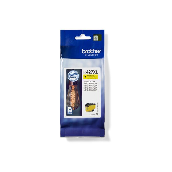 BROTHER Tintenpatrone HY yellow LC-427XLY MFC-J5955 5000 Seiten ...