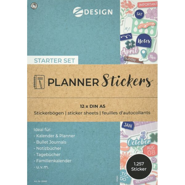AVERY Zweckform ZDesign Planungs-Sticker "STARTER SET" | Internetstore.ch