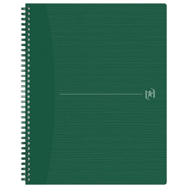 Oxford Cahier à spirales Origins, A4, quadrillé, gris | Internetstore.ch