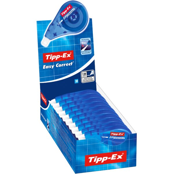 Tipp-Ex Korrekturroller Easy Correct, 4,2 mm x 12 m, Display ...