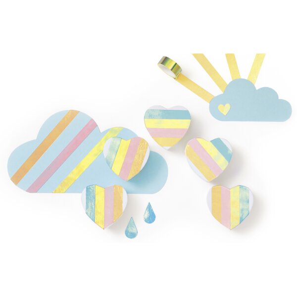 folia Deko-Klebefilm Magic Rainbow Tape inkl. Abroller | Internetstore.ch