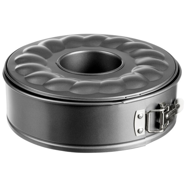 GastroMax Springform-Set mit 2 Böden, Karbonstahl, 240 mm ...