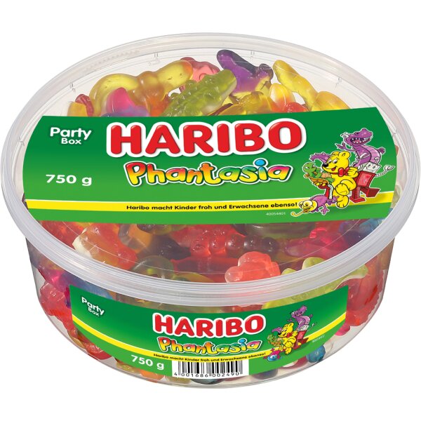 HARIBO Fruchtgummi PHANTASIA, 750 g Runddose | Internetstore.ch
