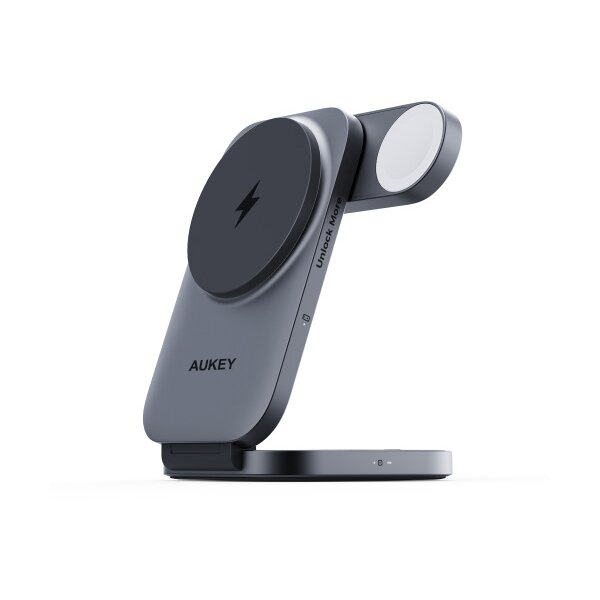 AUKEY MagFusion 3-IN-1 foldable LC-MC312 Wireless Charger 15W | Internetstore.ch
