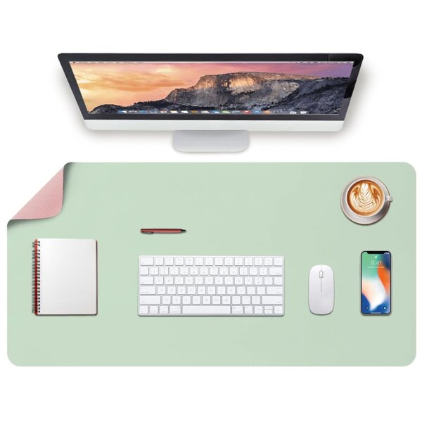 deflecto Schreibunterlage, 1.200 x 600 mm, schwarz rot | Internetstore.ch