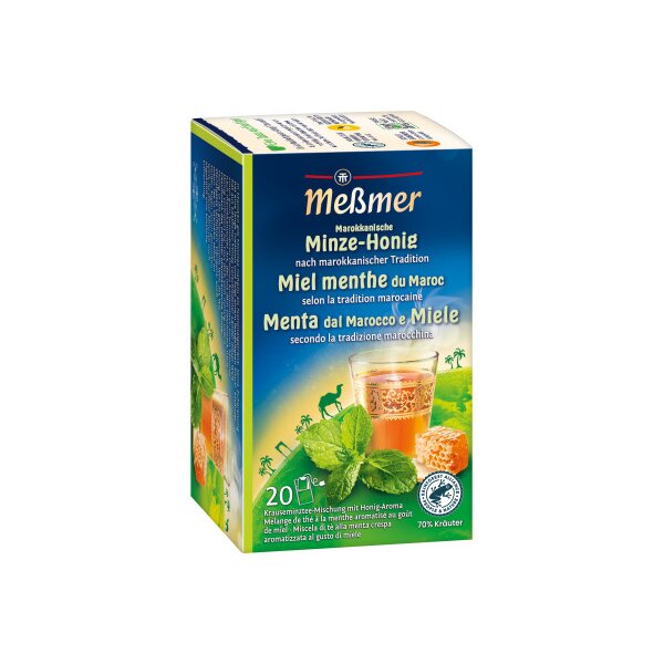 MESSMER Mint-miel marocain 10581801 Sachets 2g, 20 pcs. | Internetstore.ch