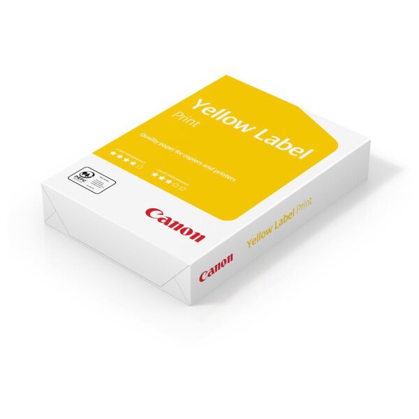 CANON Yellow Label Print Paper A4 5897A022 PEFC Copy 80g 500 Blatt ...