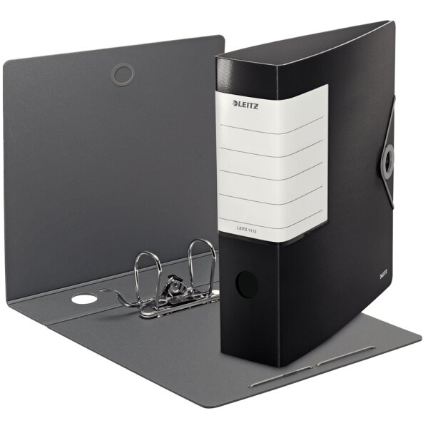 LEITZ Ordner Solid, 180 Grad, 82 mm, schwarz | Internetstore.ch