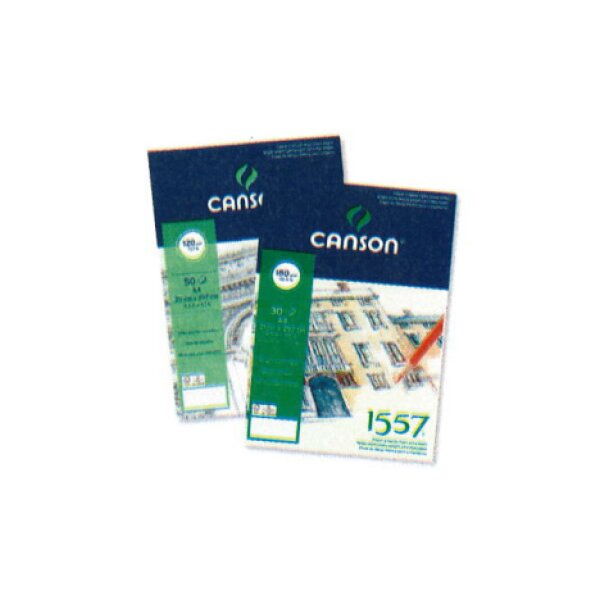 CANSON Cahier d'esquisses 1557 A5 204127407 50 flls., 120g ...